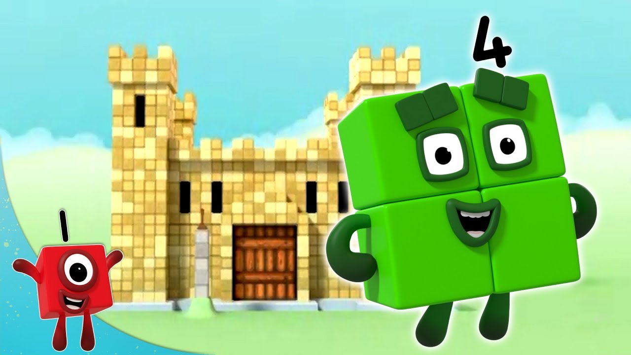 Numberblocks Numberblock Castle Learn To Count Learning Blocks
