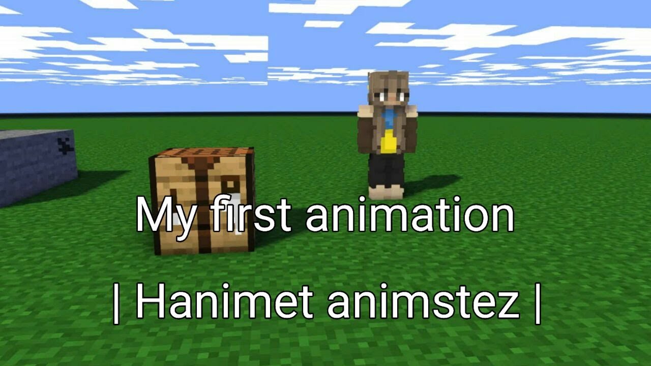 My First Animation Mine Imator Minecraft Animation Youtube