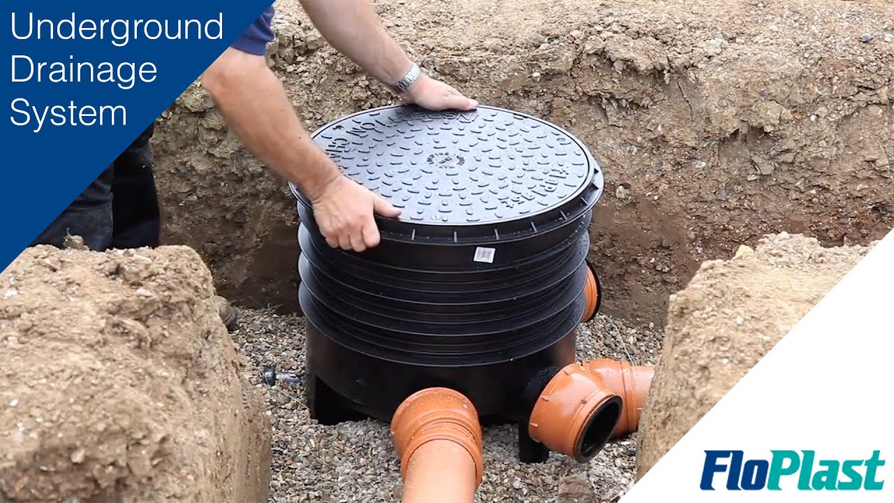 Floplast Underground Drainage System Installation Guide Youtube