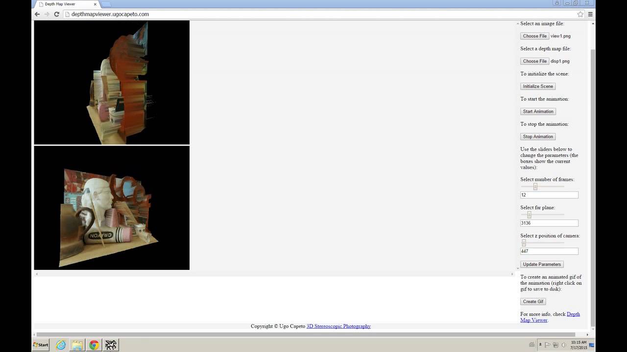 Depth Map Viewer Youtube