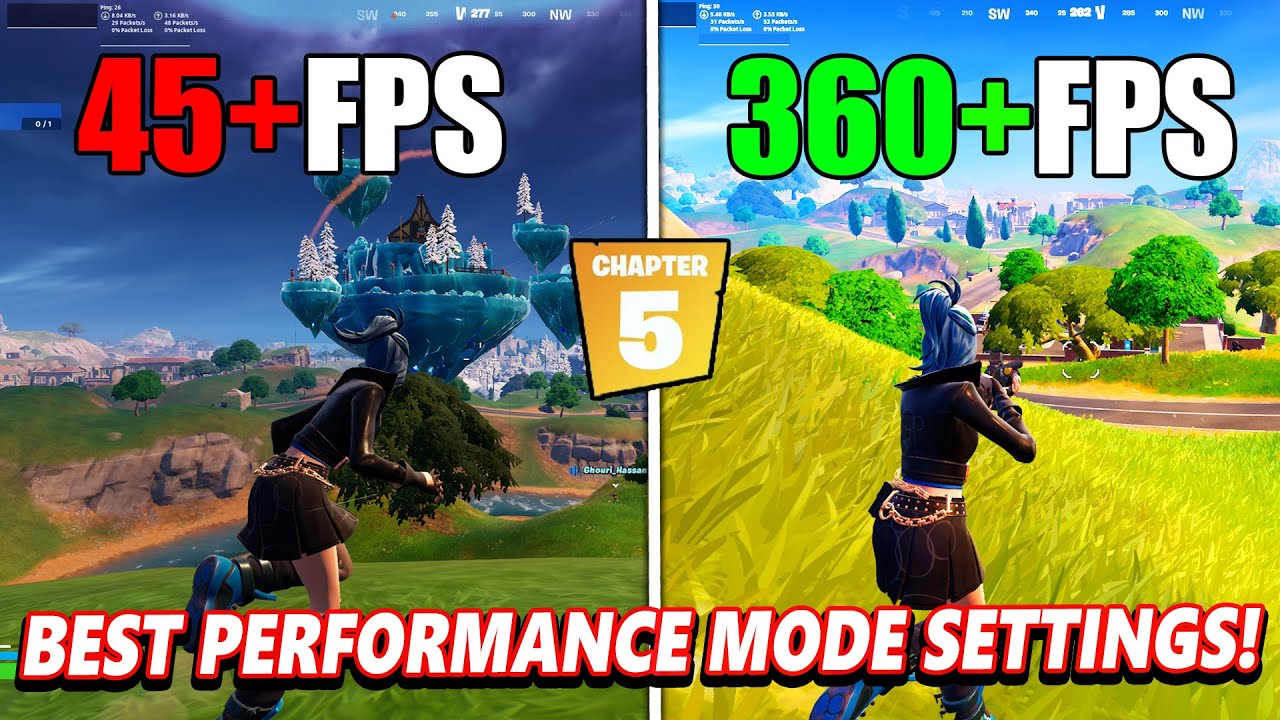 Fortnite Best Performance Mode Settings Fortnite Complete Fps