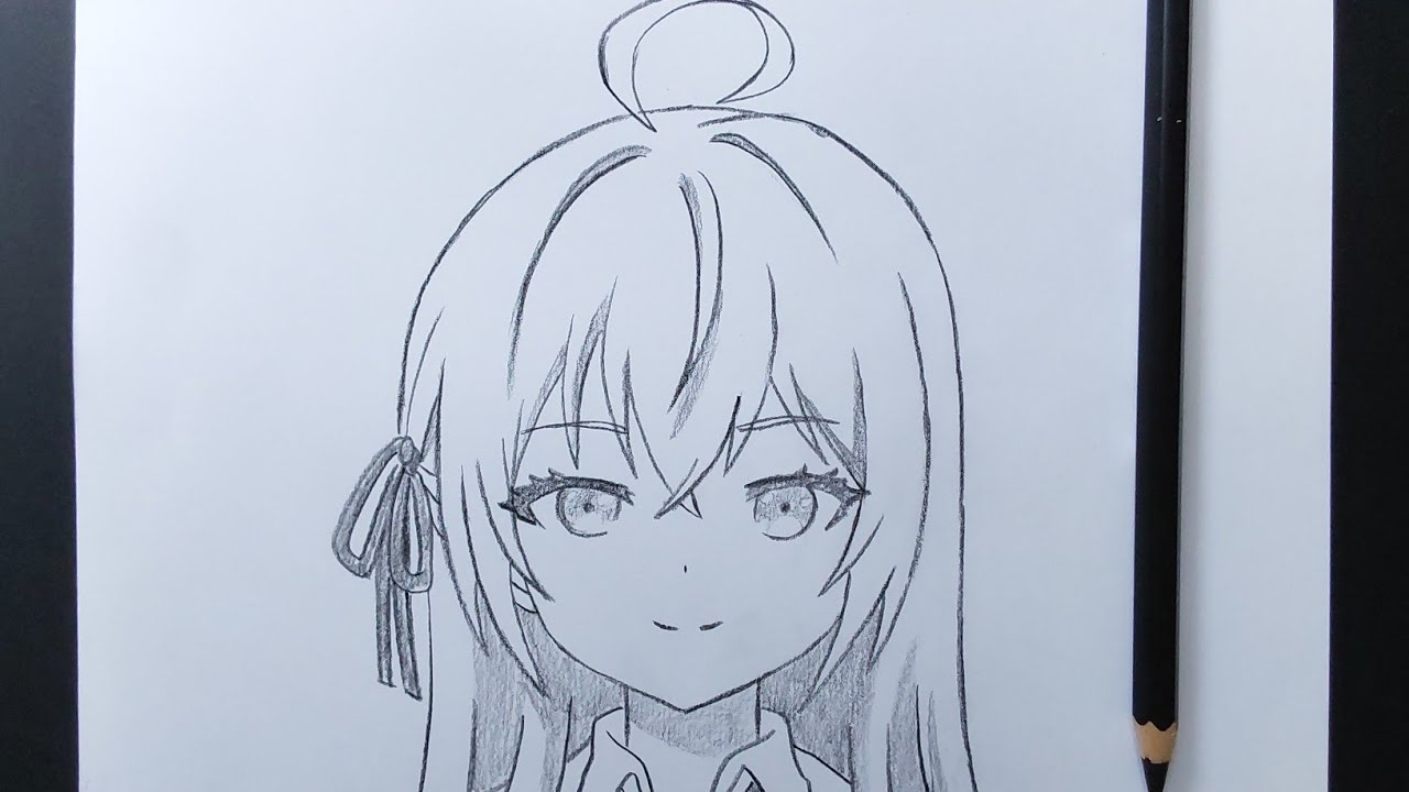 How To Draw Alya Easy Step By Step Anime Sketch Youtube