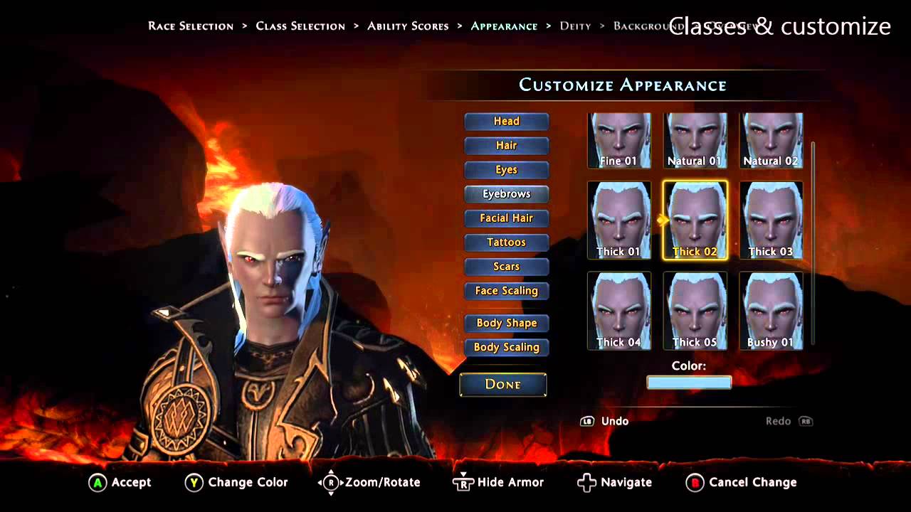 Neverwinter Xbox One Closed Beta Classes And Character Customization