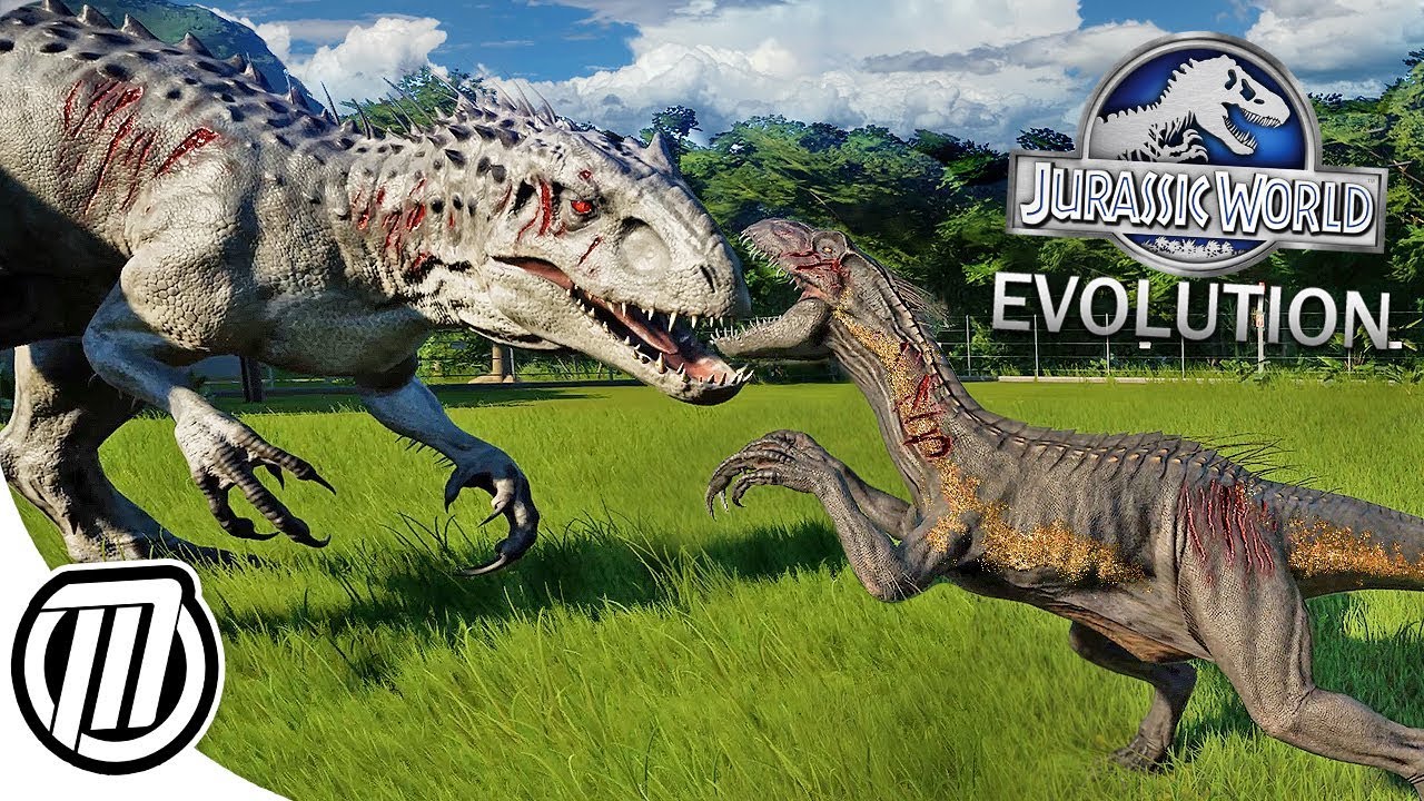 Indominusrex Vs Indoraptor Jurassic World Evolution