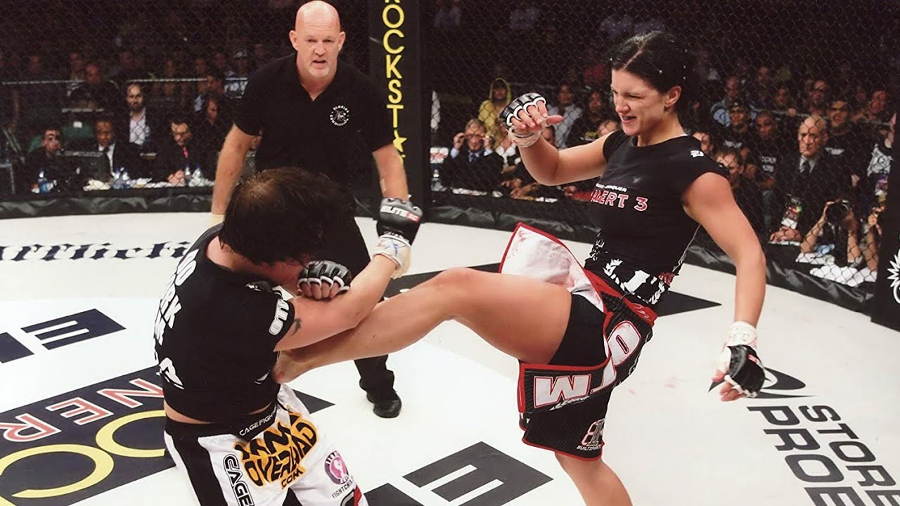 Gina Carano 2021 Fastest Knockouts Highlights Youtube