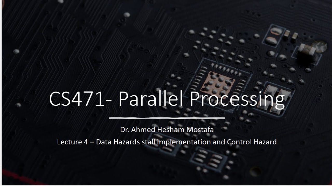 Parallel Processing Lecture 4 Youtube