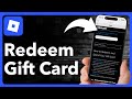 How To Redeem A Roblox Gift Card On Mobile Lightktm Mp3 Music & Mp4 ...