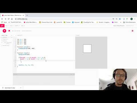 P5 Js Tutorial Clicking Shapes To Trigger Sounds Animation Part 1