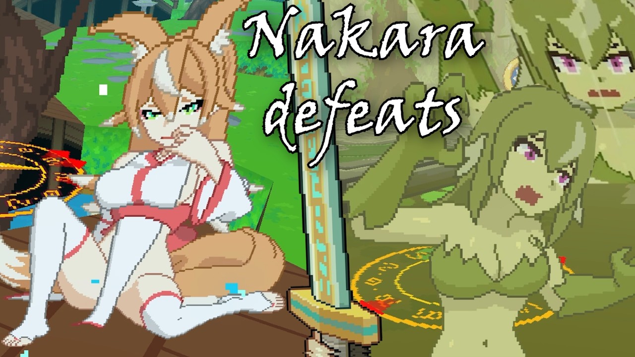 All Monster Girl Defeats Nakara 0 6 Trial Youtube