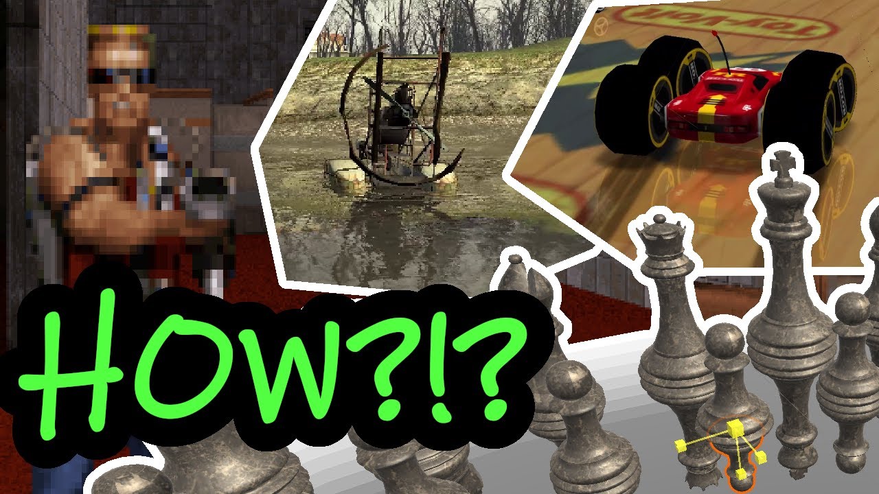 How Mid 90s Games Pulled Off Perfect Reflections Youtube