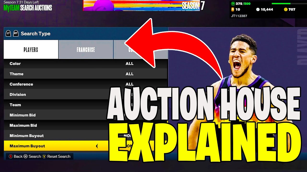 Nba 2k23 Auction House Explained Youtube