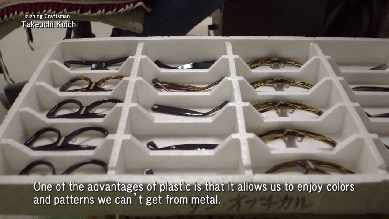 Fukui Sabae Glasses 17 Craftsman Finishing Plastic Youtube