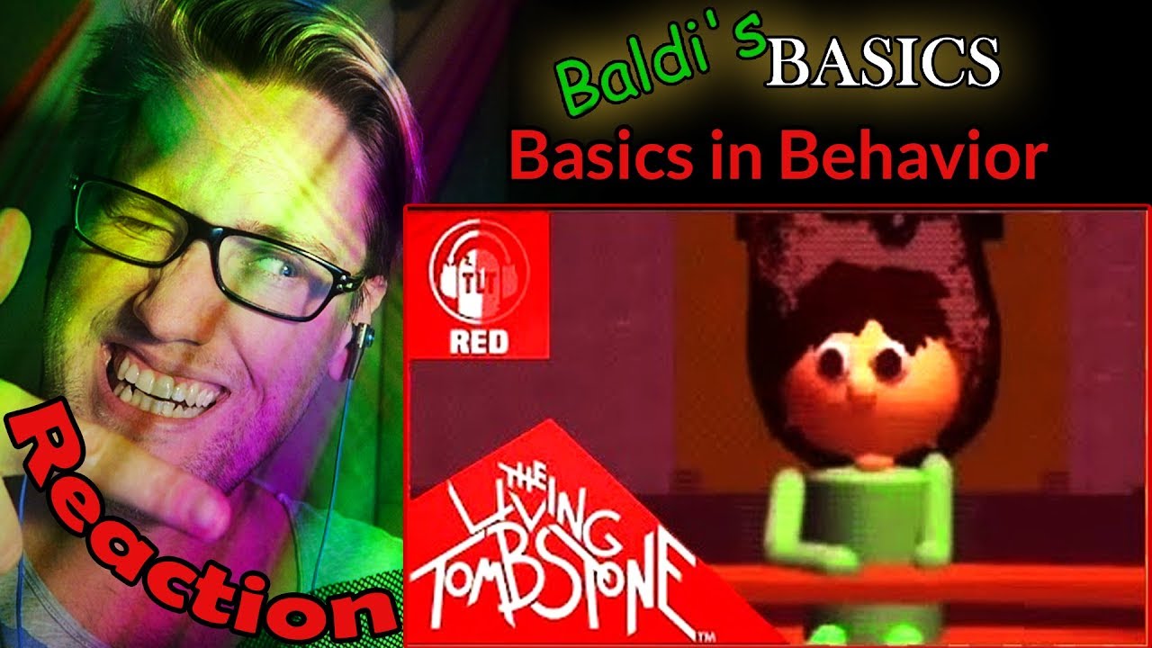 Baldi S Basics Song Basics In Behavior Red By The Living Tombstone