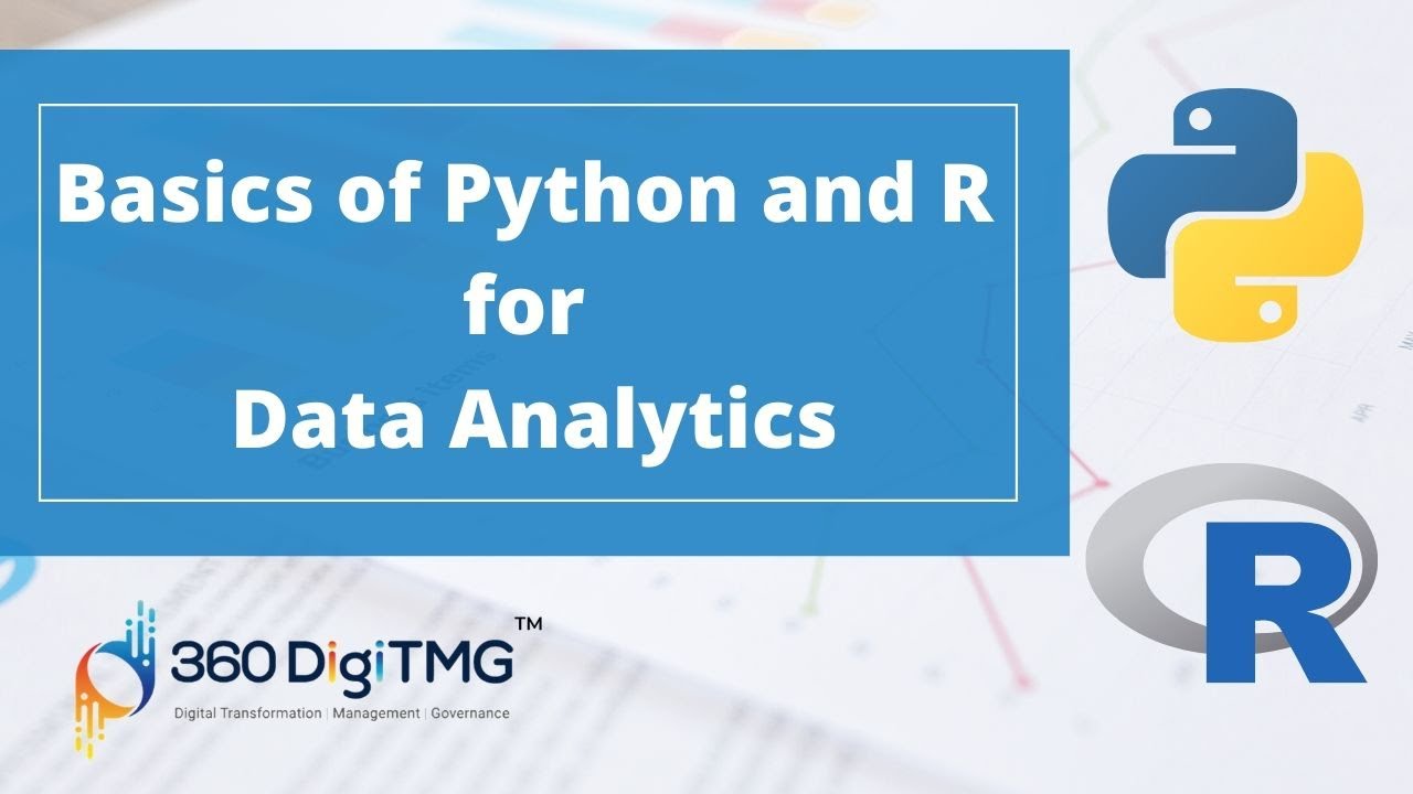 Basics Of Python And R For Data Analytics Python For Data Analysis
