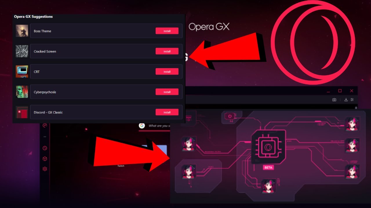 Como Usar Las Extensiones De Mods Y Shaders Del Opera Gx Youtube