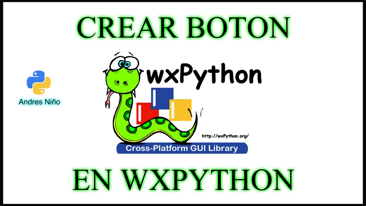 Crear Boton En Wxpython Youtube
