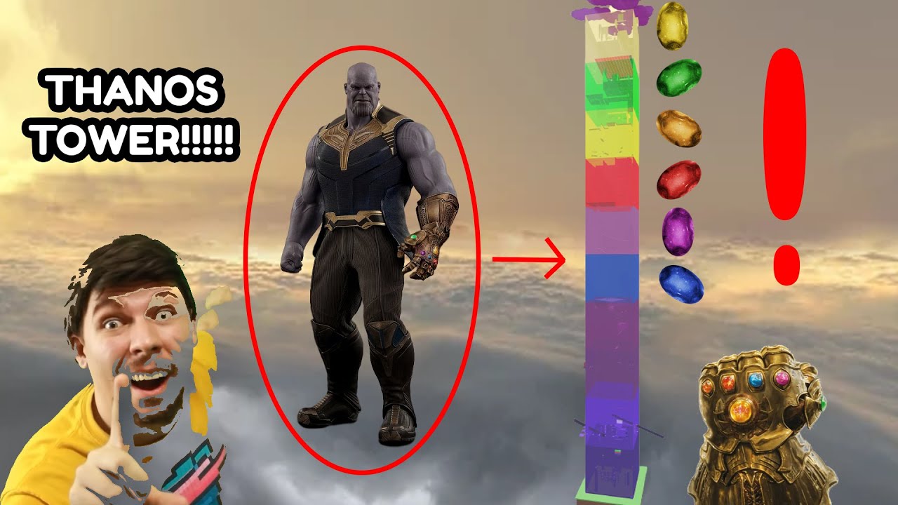 Jtoh My Thanos Tower Completion Youtube