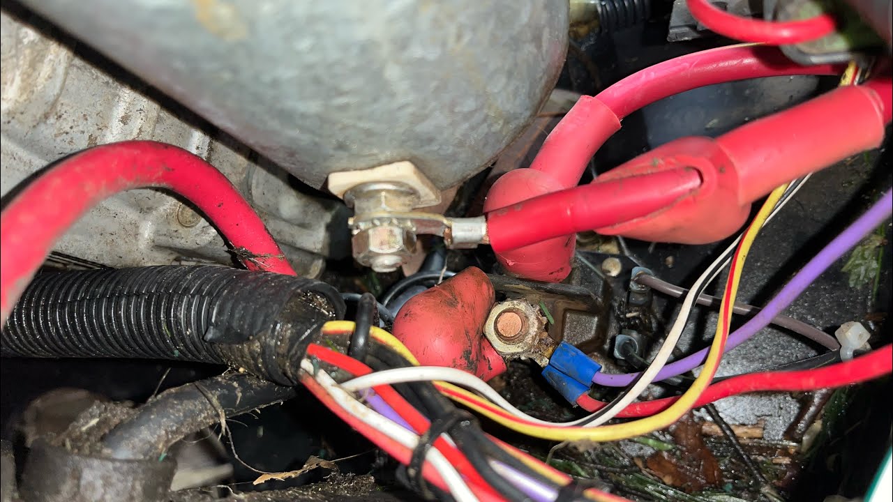 Gravely Zero Turn Starter Solenoid Replacement Youtube