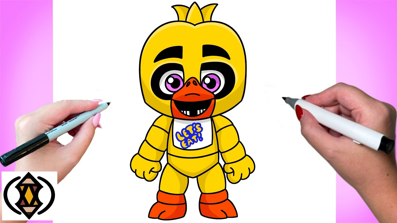 Five Nights At Freddys Chica Drawing 10 Ways The Five Nights At