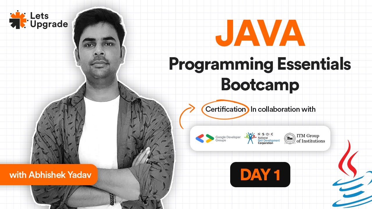 Day 1 Introduction To Java Java Programming Essentials Bootcamp 5