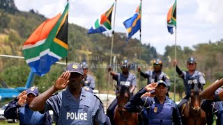 South African Police And Other Agencies Hold Parade Ahead Of G20 ...