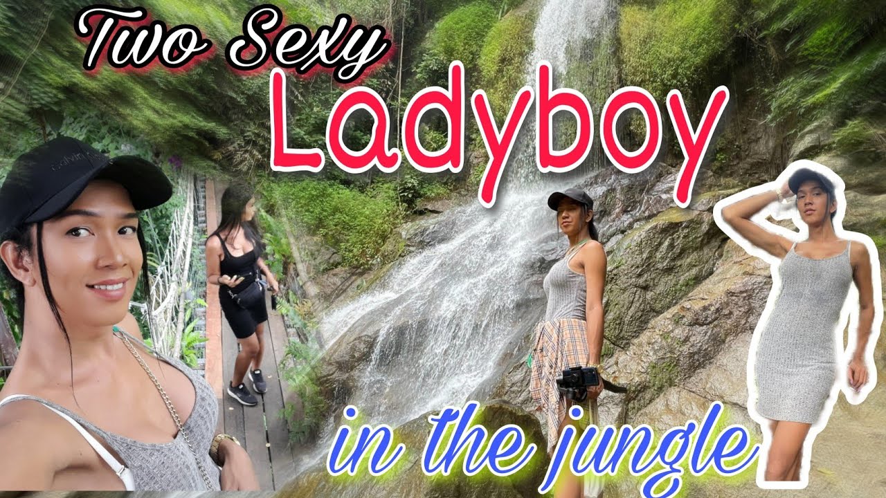 Walk In To The Jungle With Sexy Ladyboy Friend Tan Rue Water Fall Koh