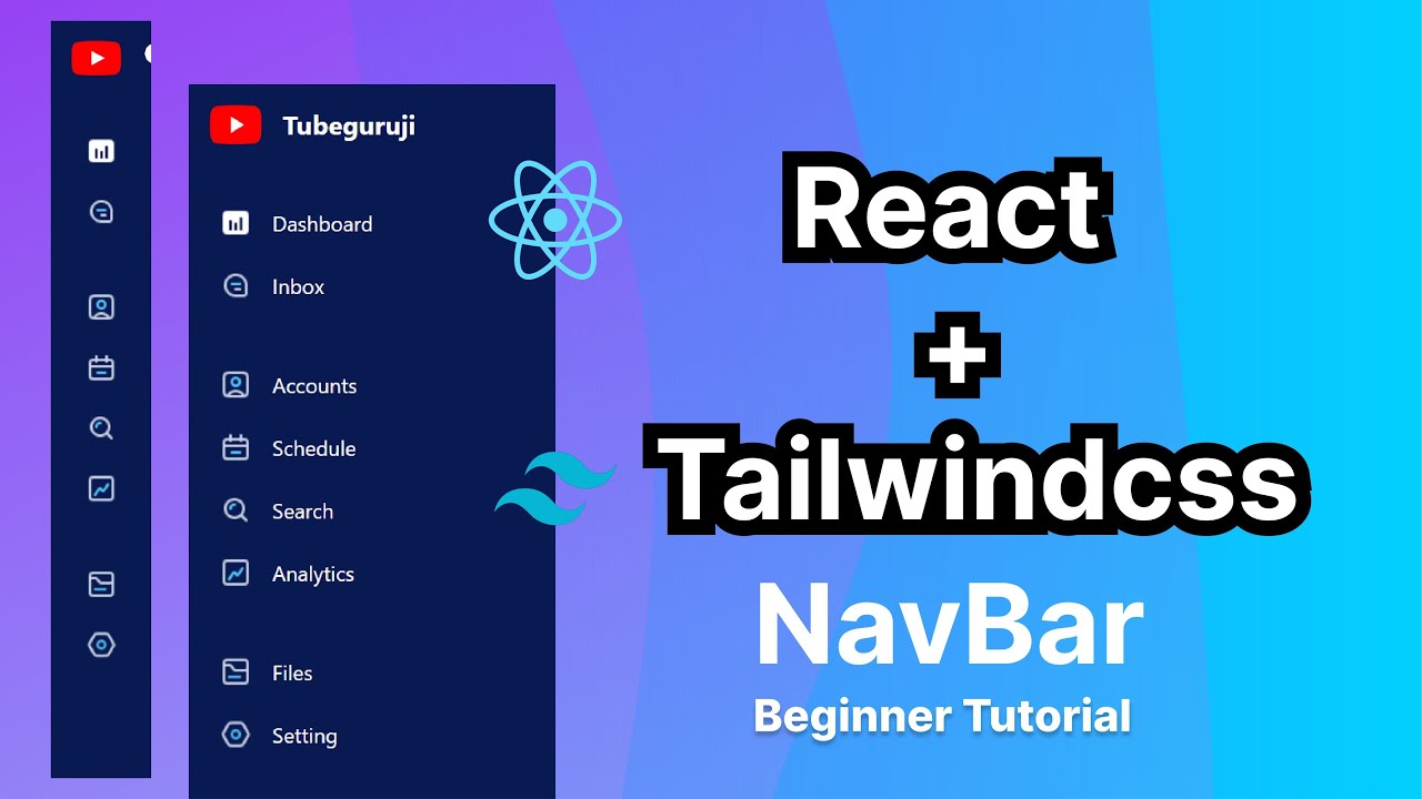 Creating A Responsive Navbar In React Using Tailwind Css Dev Community