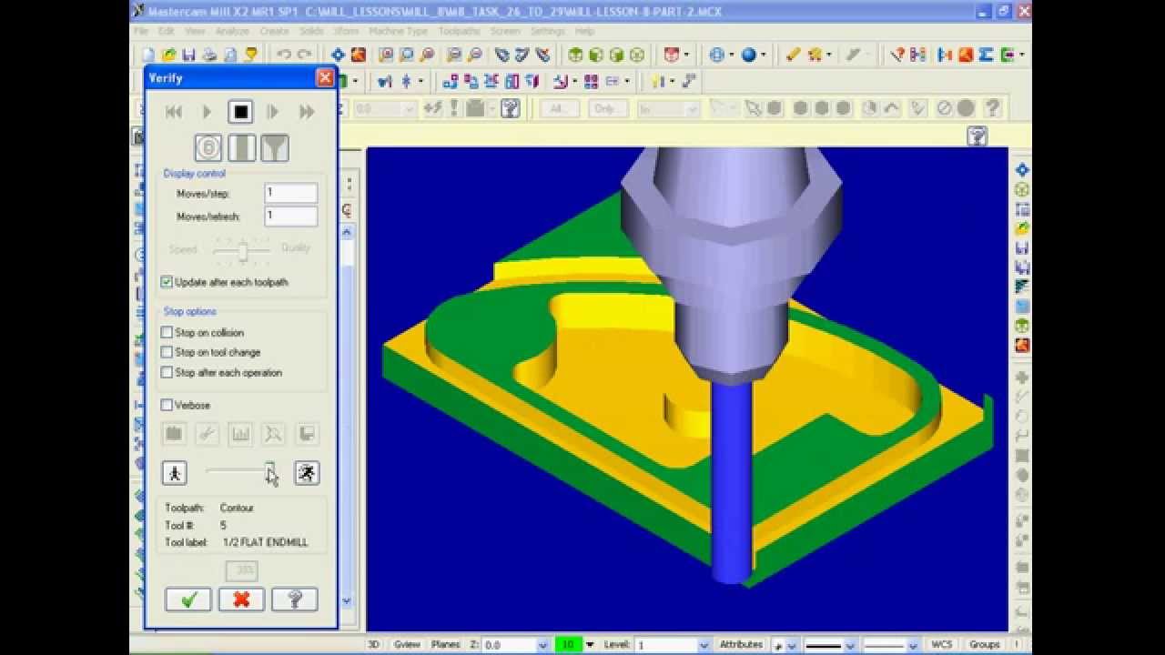 Cd Mastercam X3 Training Youtube
