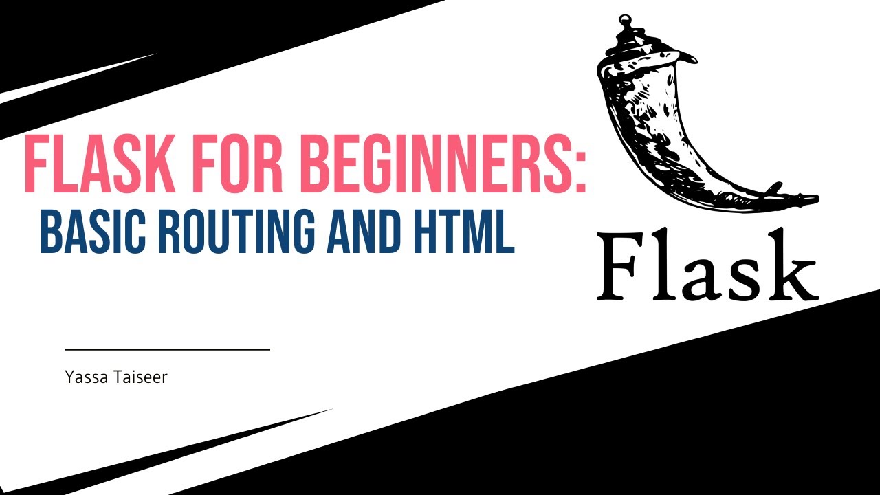 Flask For Beginners Basic Routing And Html Youtube