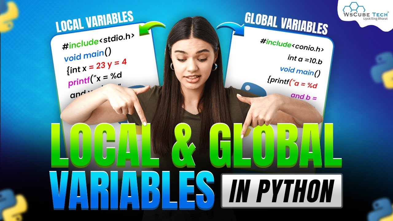 Local And Global Variables In Python Python Tutorial 2024 Python