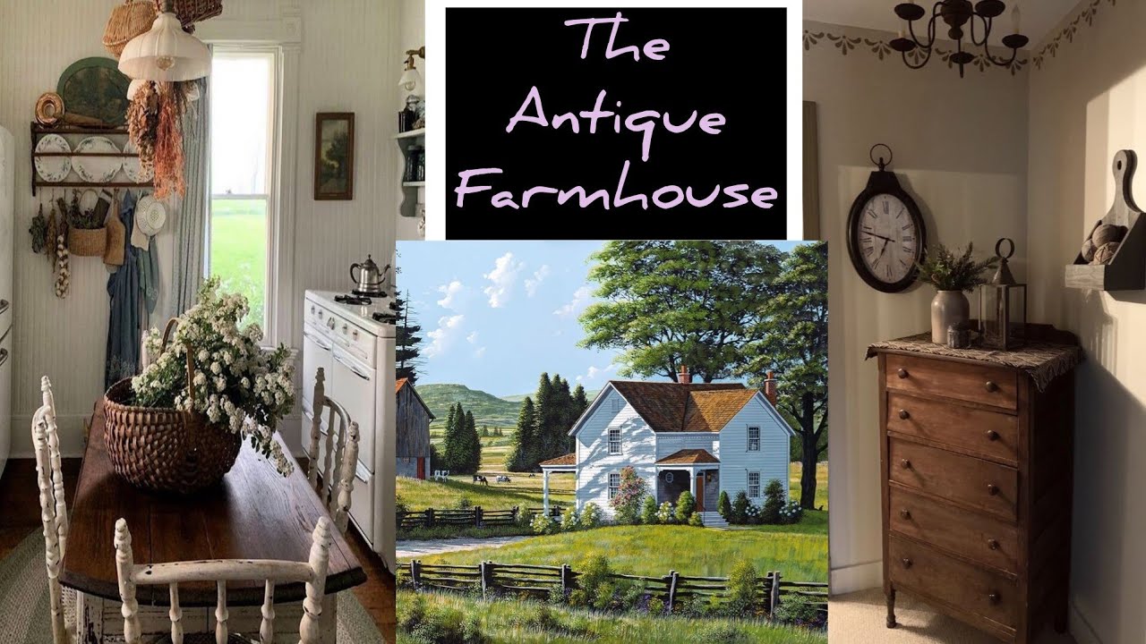Antique Farmhouse Decoration Ideas With A Touch Of Authentic Rustic