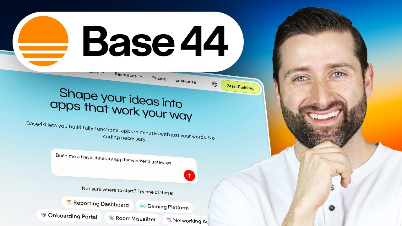 Base44 Tutorial How To Build An App With Ai Youtube