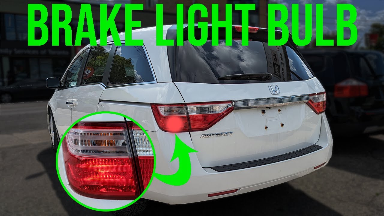 Honda Odyssey Third Brake Light Bulb Replacement