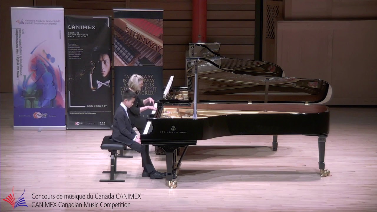 Devin Huang Mozart Piano Concerto No 23 Youtube