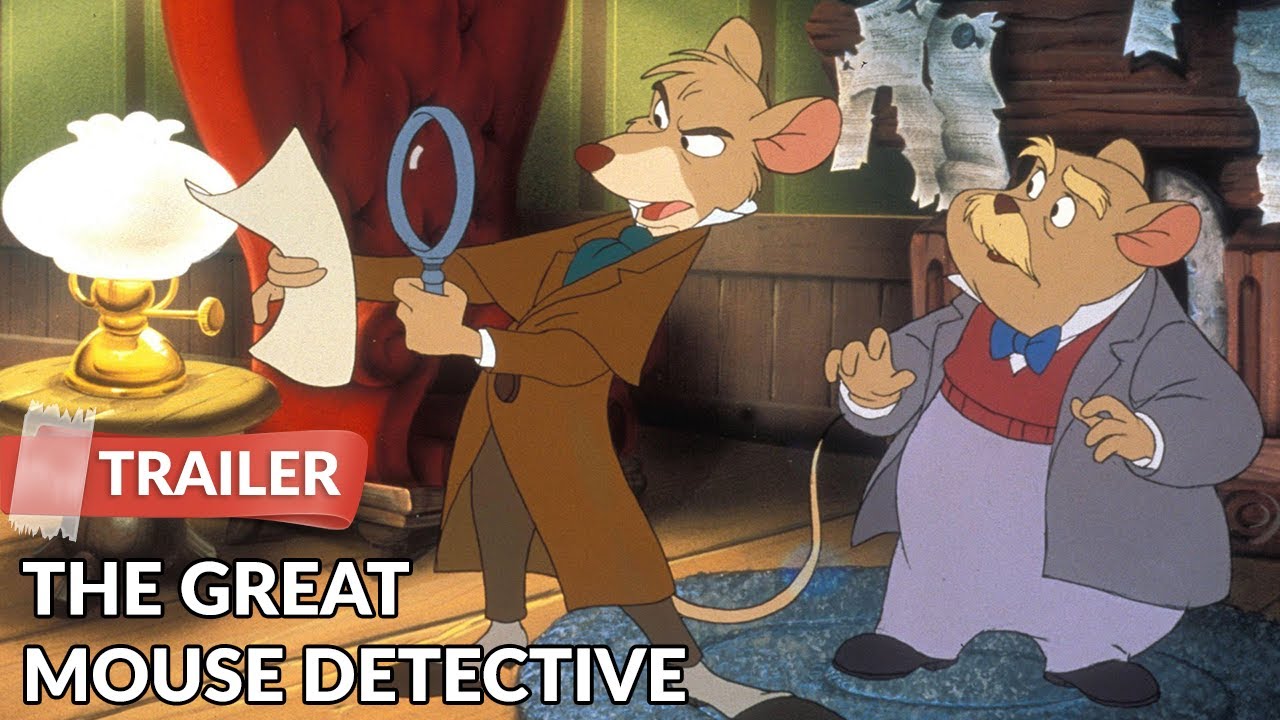 The Great Mouse Detective 1986 Trailer Vincent Price Barrie