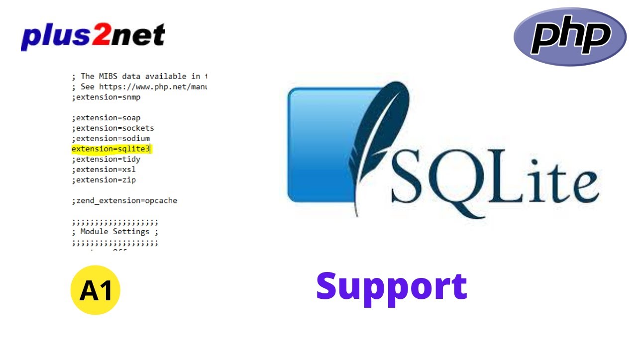 Enabling Sqlite Database Support In Php Using Pdo And Sqlite3 A1 Youtube