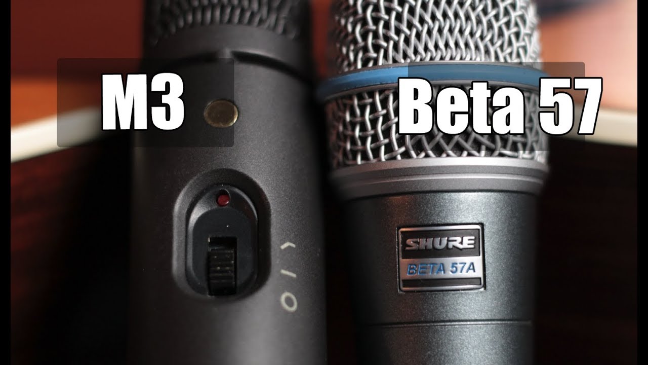 Rode M3 Vs Shure Beta 57 Acoustic Guitar Pt 1 Youtube