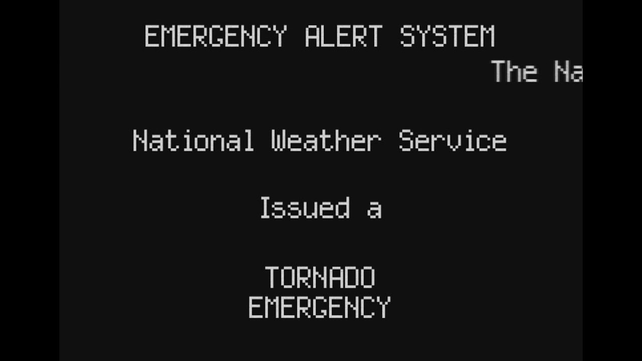 Eas Mini Scenario Morrilton Tornado Emergency Youtube