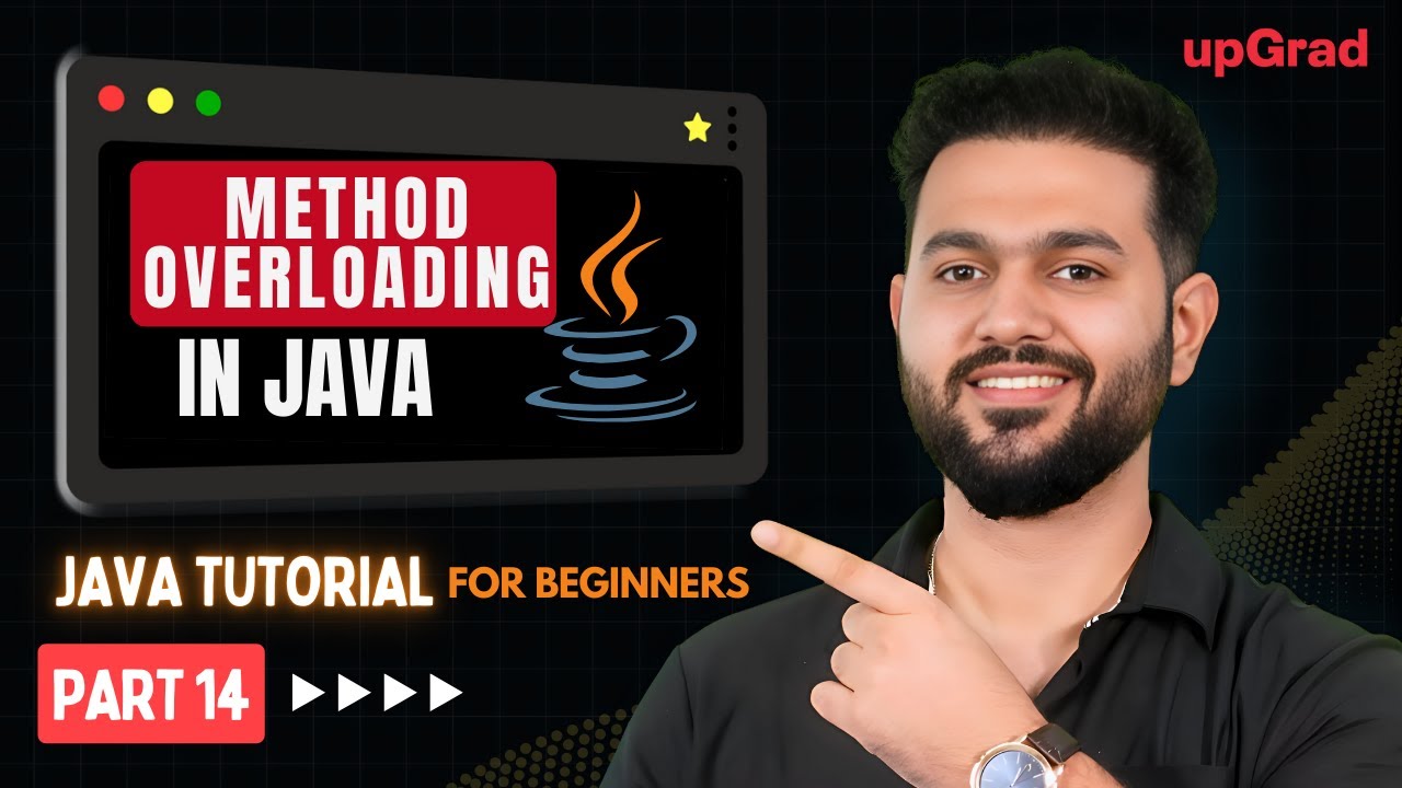 Method Overloading In Java Java Method Overloading Java Tutorial