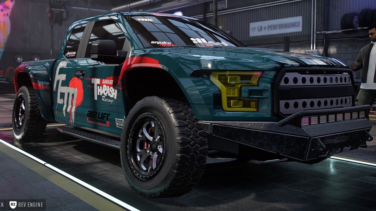 Nfs Heat Ford F150 Raptor Le 2017 Rally Build Youtube