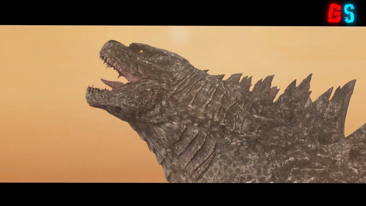 Godzilla 2014 Roar Blender Cgi 3d Animation Test Youtube
