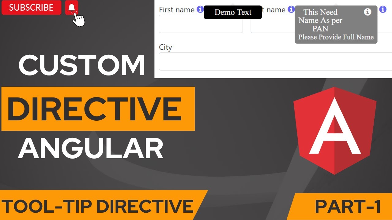 How To Create Custom Directive In Angular Tooltip Directive Angular