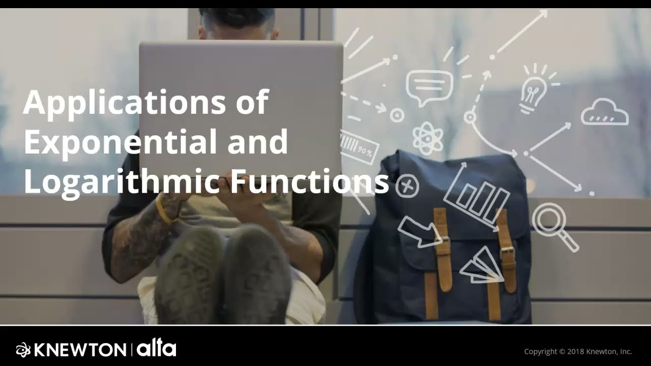 Application Of Exponential And Logarithmic Functions Youtube