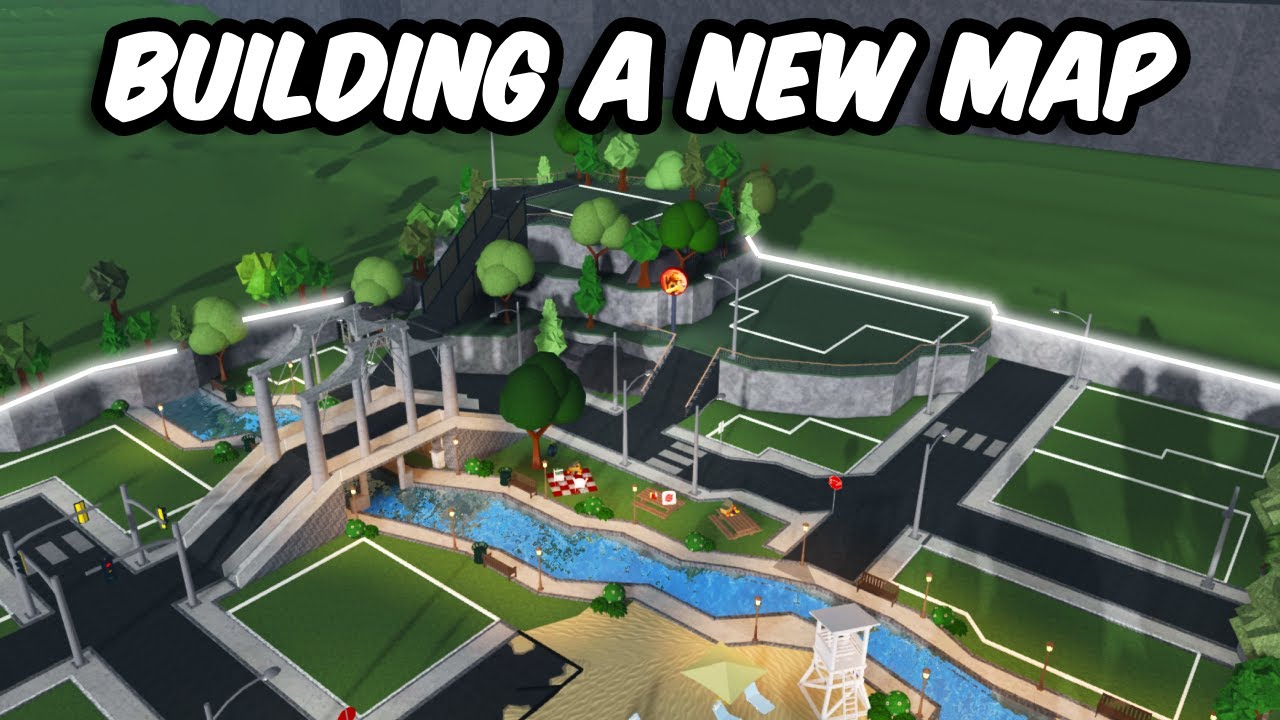 Building The New Bloxburg Map Part 1 Youtube