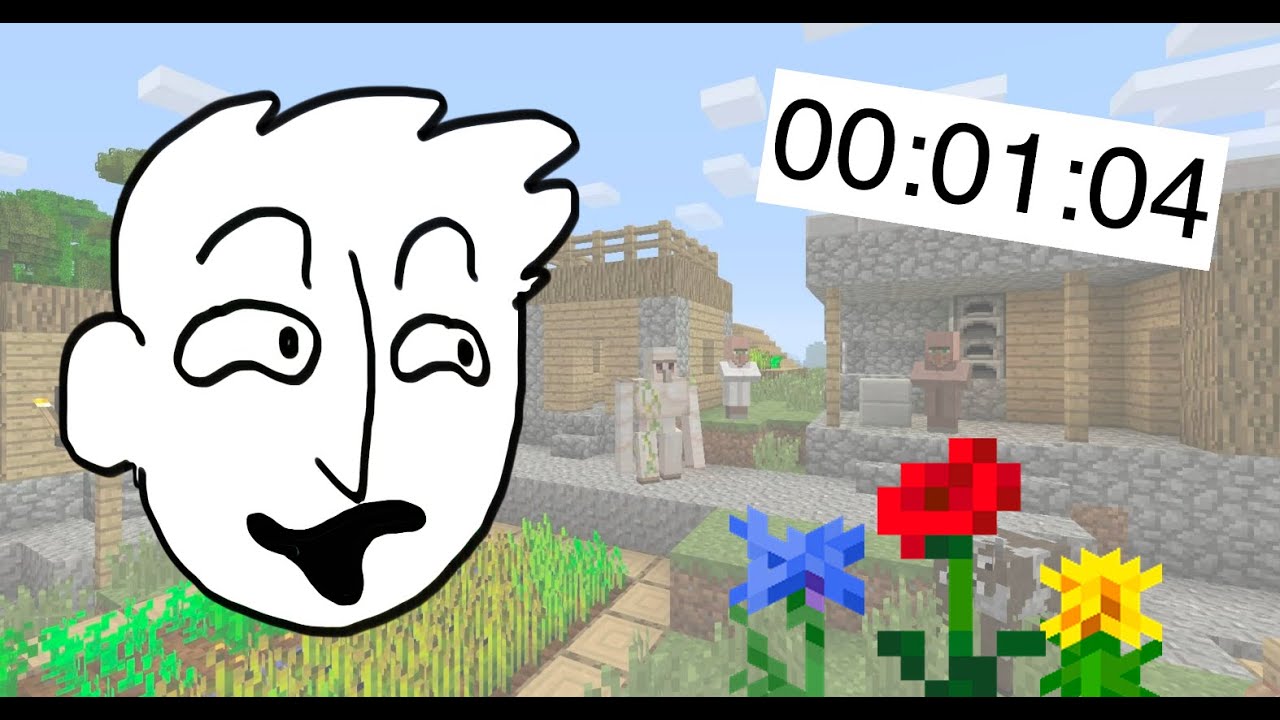 Minecraft Speedrun World Record Youtube