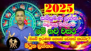 Mithuna Lagnaya 2025 Horoscope 2025 Panchanga Litha 2025 Calendar Lagna ...