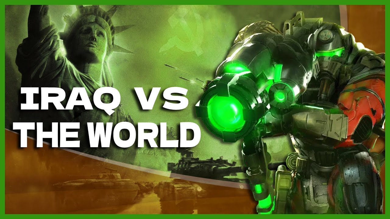 Red Alert 2 Iraq Vs The World 7 Vs 1 Superweapons Youtube