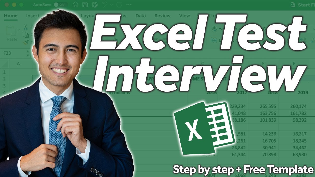 Real Excel Interview Tests For Business Finance Roles Youtube
