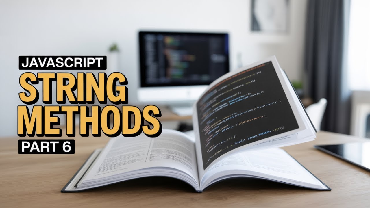 Javascript String Methods Part 6 Part 41 Youtube