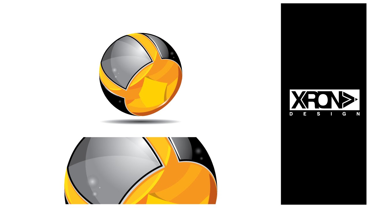 Logo Design 3d Technology Logo In Adobe Illustrator Youtube